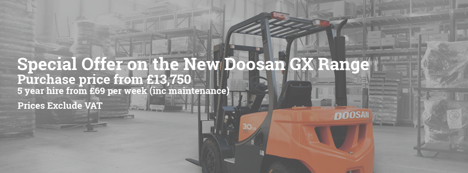 Fork Truck Hire and Sales in Essex and Suffolk